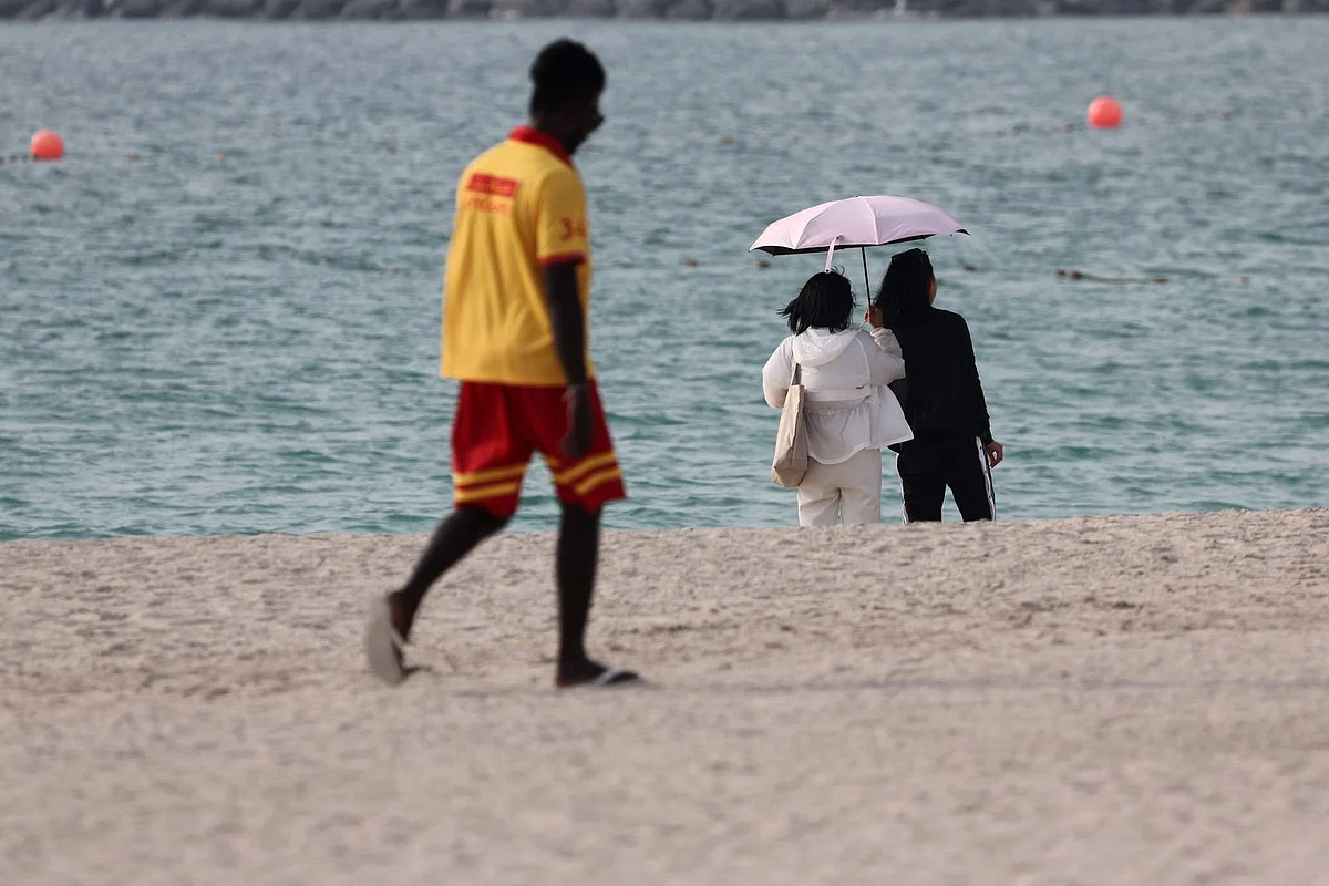 UAE summer: Residents warned of dangerous currents at beach as ...