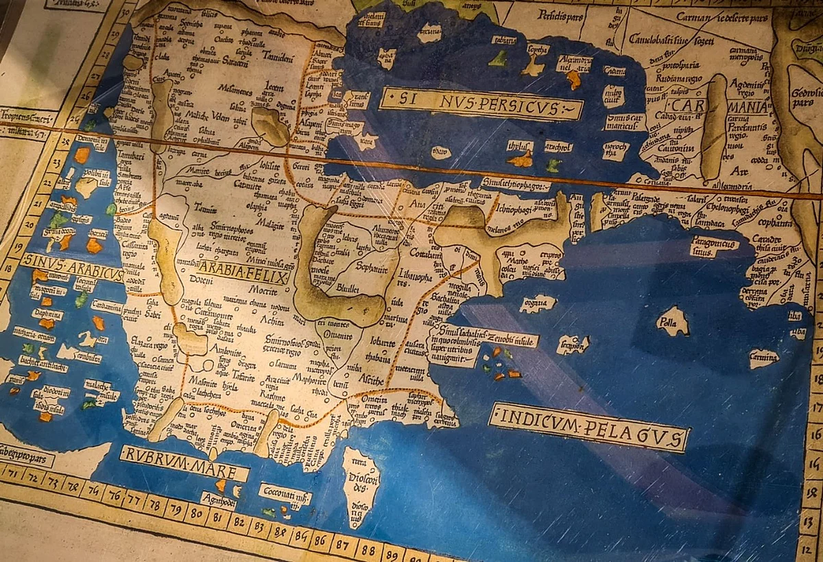 Ancient map of Arabia draws Sharjah International Book Fair visitors ...