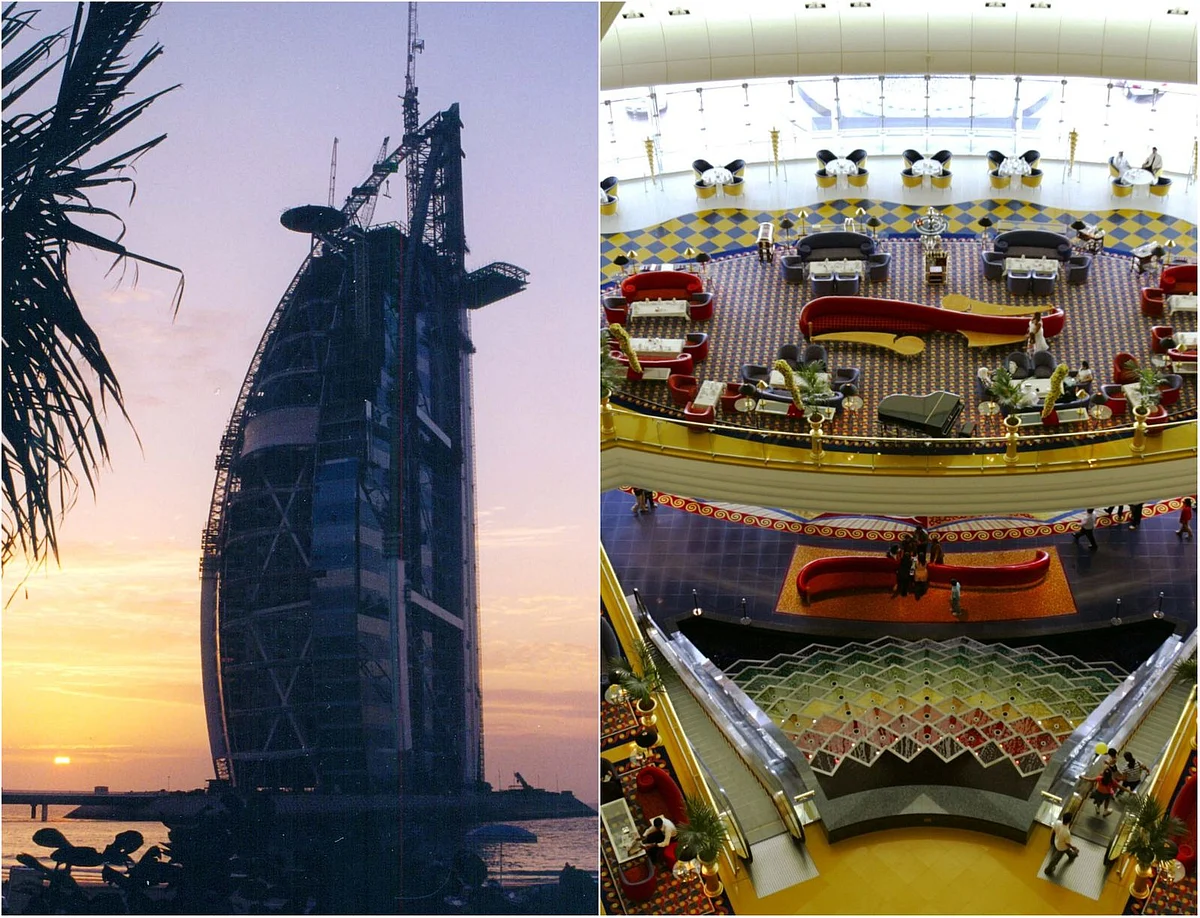 Look: When Burj Al Arab opened its doors to the public 25 years ago on ...