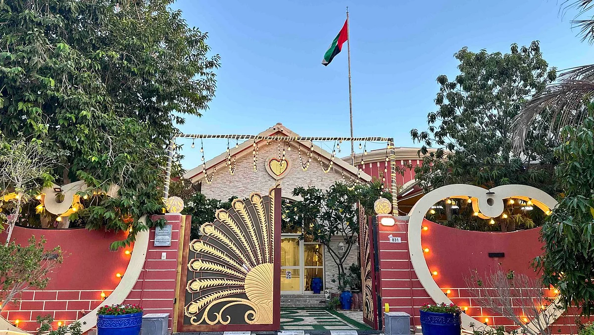 Meet UAE man who turned his RAK home into heart-shaped icon marked on ...