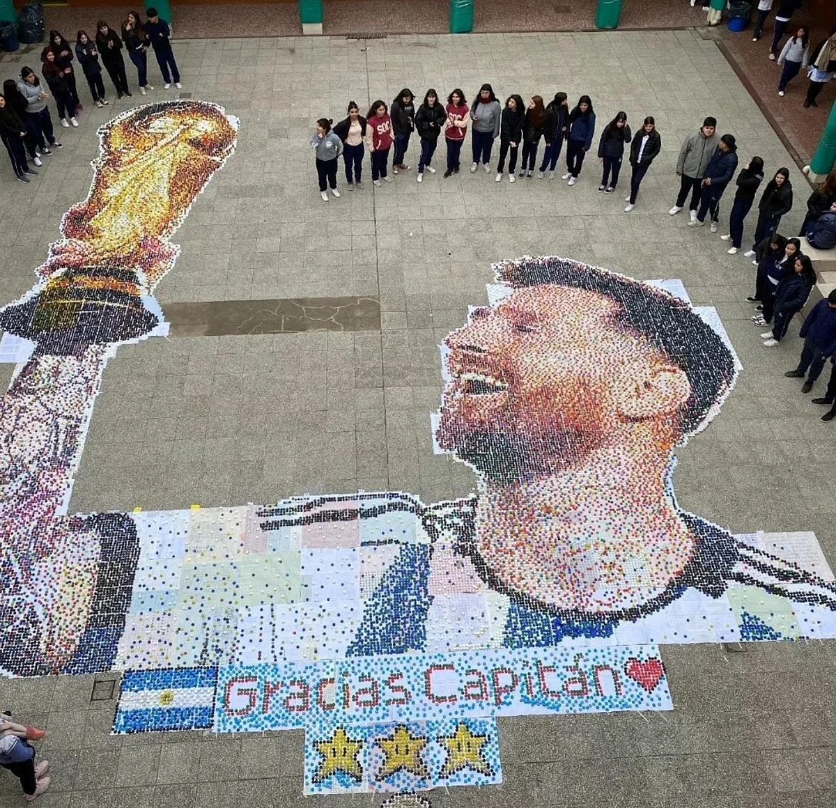 Watch: Argentina school students' tribute to Lionel Messi goes viral
