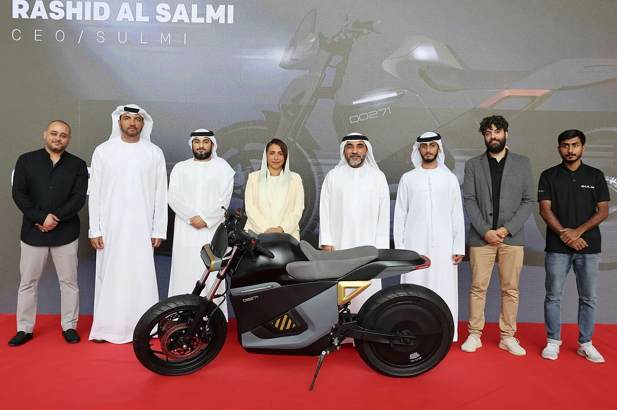 Watch: Emirati start-up launches first UAE-made e-motorcycle in Sharjah ...