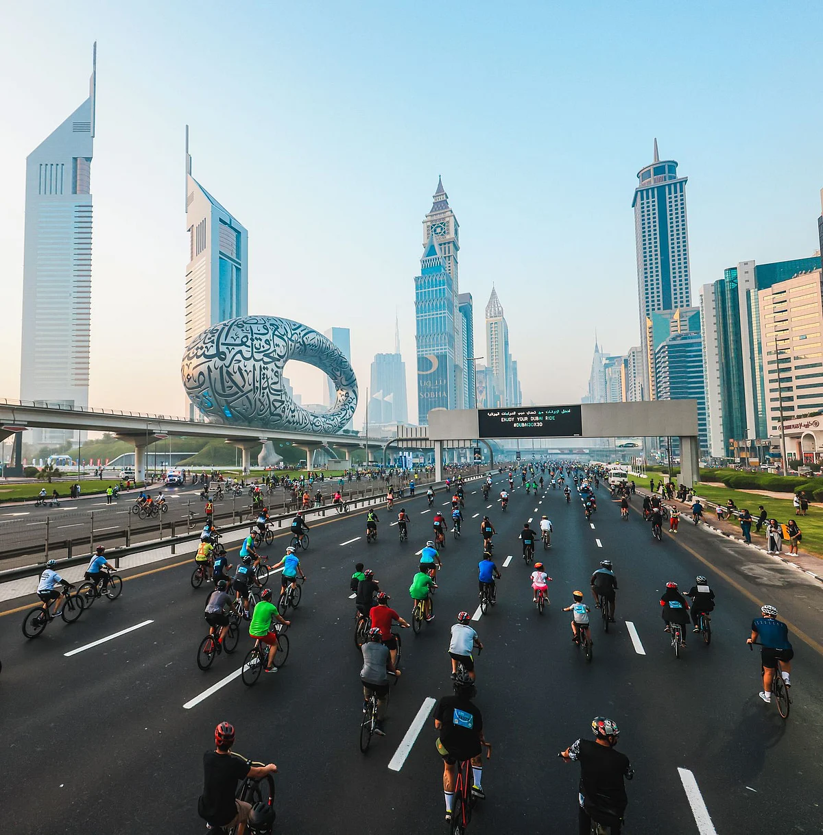 Dubai: Thousands of riders to turn Sheikh Zayed Road into giant cycling ...
