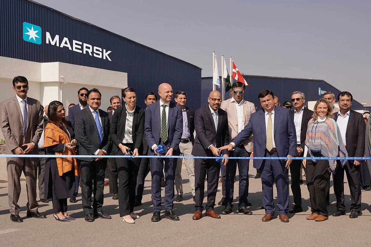 A.P. Moller-Maersk opens doors to 560,000sqft logistics park at Port ...