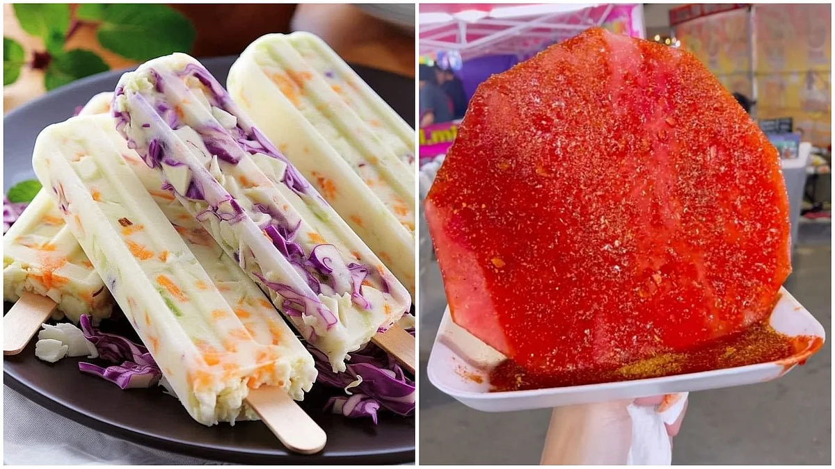 Coleslaw popsicle, watermelon topped with 'ketchup': Food videos that ...