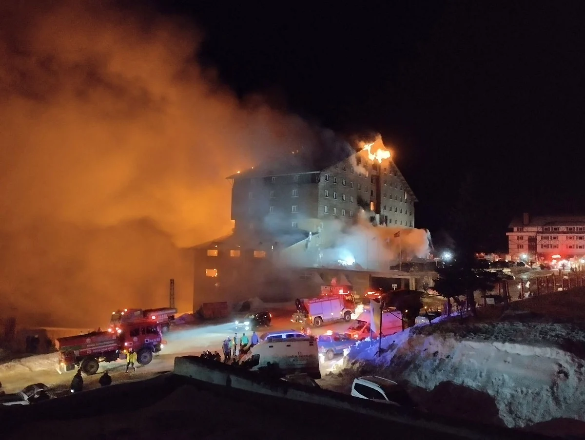 Turkey ski resort fire kills 76; guests forced to jump from windows ...