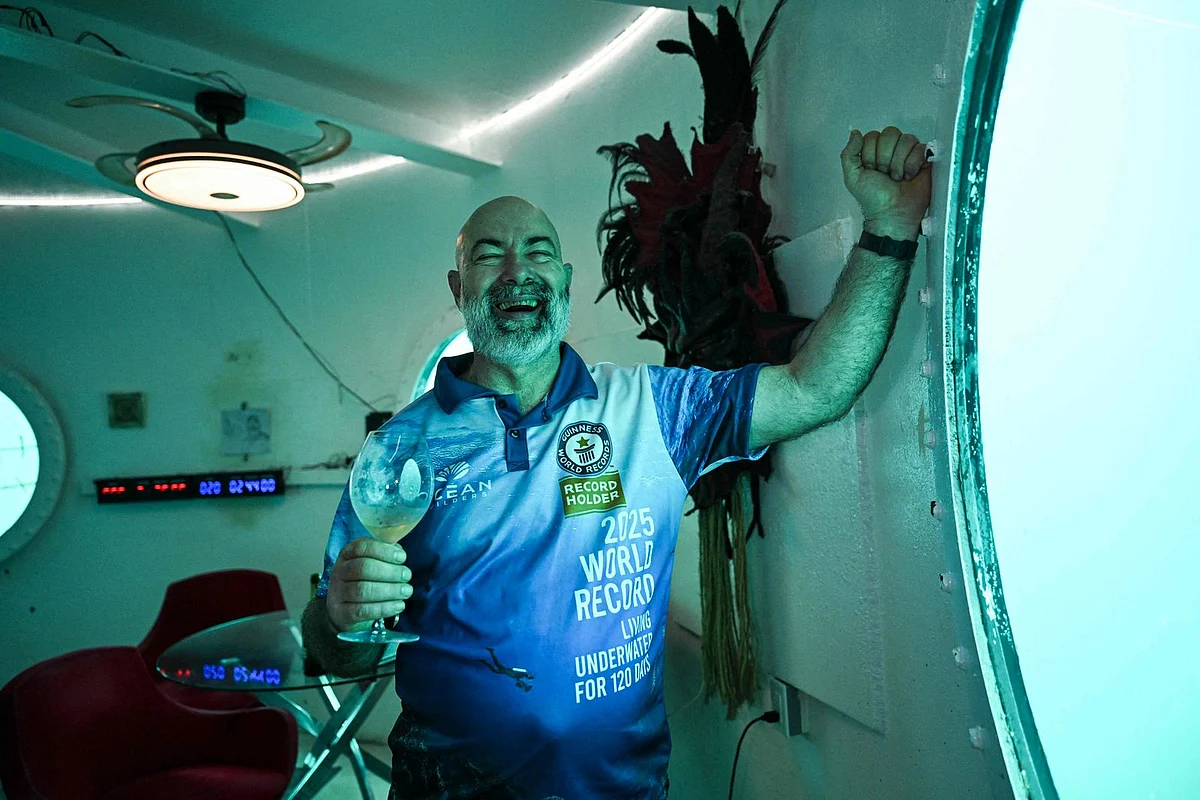 German man sets world record living for 120 days underwater | Khaleej Times