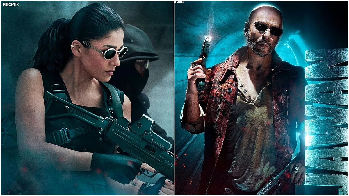 Jawan's new poster: Shah Rukh Khan introduces co-star Nayanthara | Khaleej Times