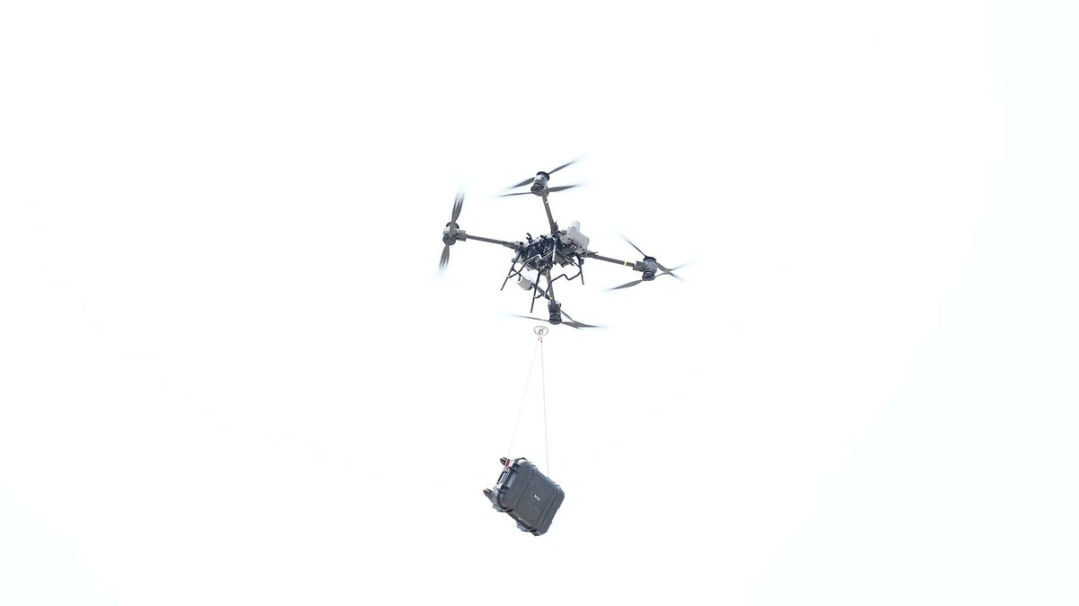 RAK Police unveil drone that can carry 40kg of first aid supplies ...