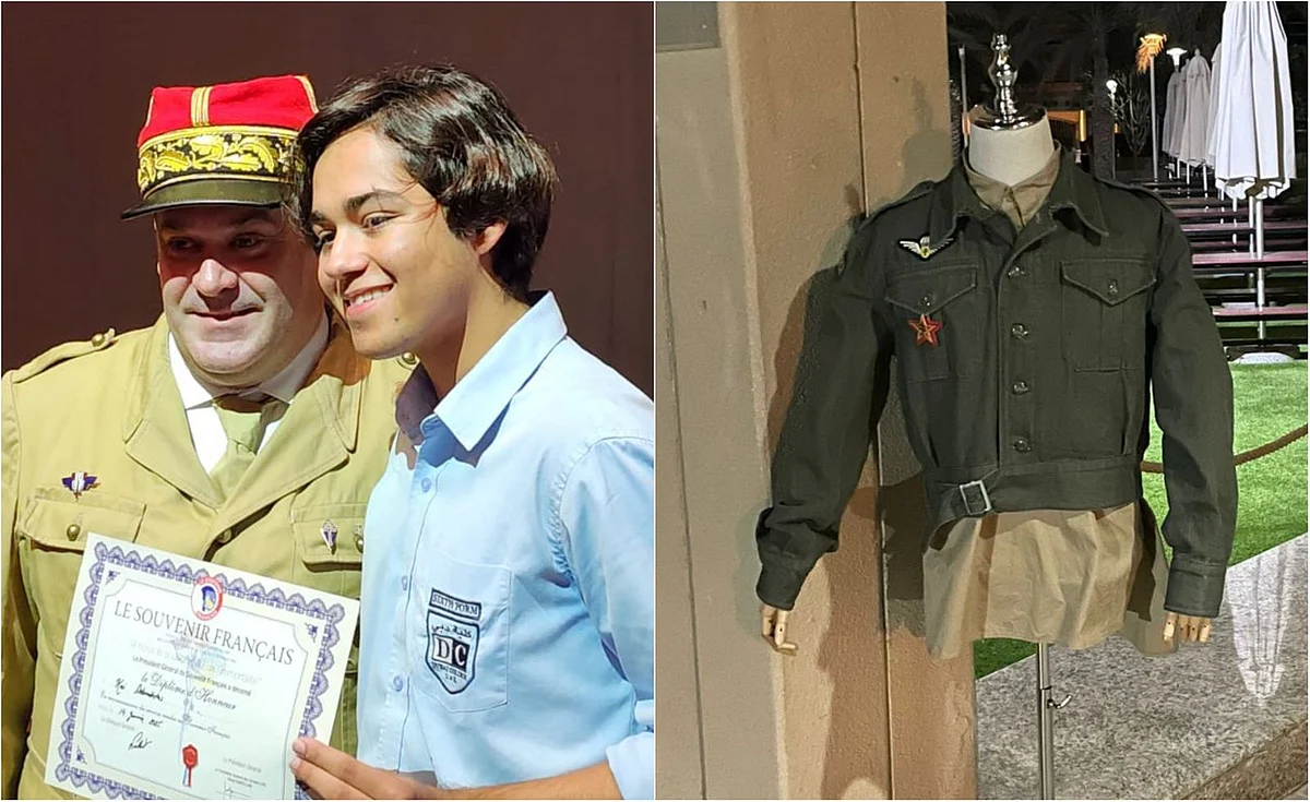 Dubai teen puts rare WW2 artefacts on display to mark 80 years of key ...