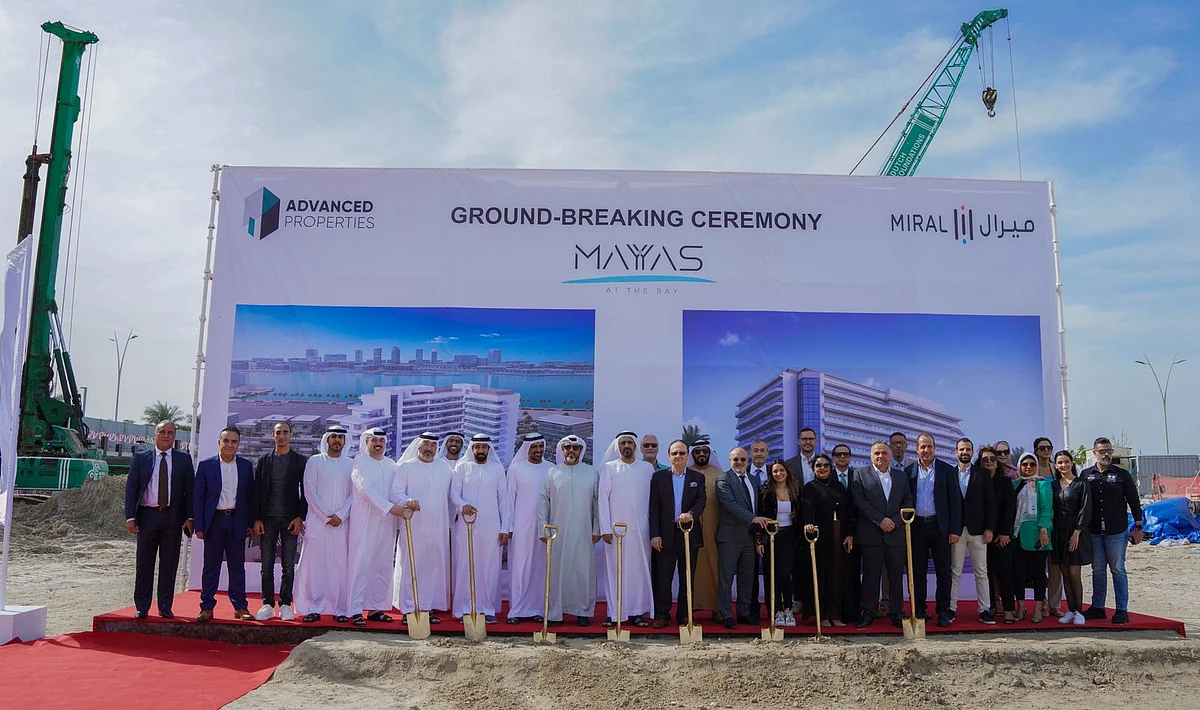 Advanced Properties celebrates the ground breaking of Mayyas | Khaleej ...