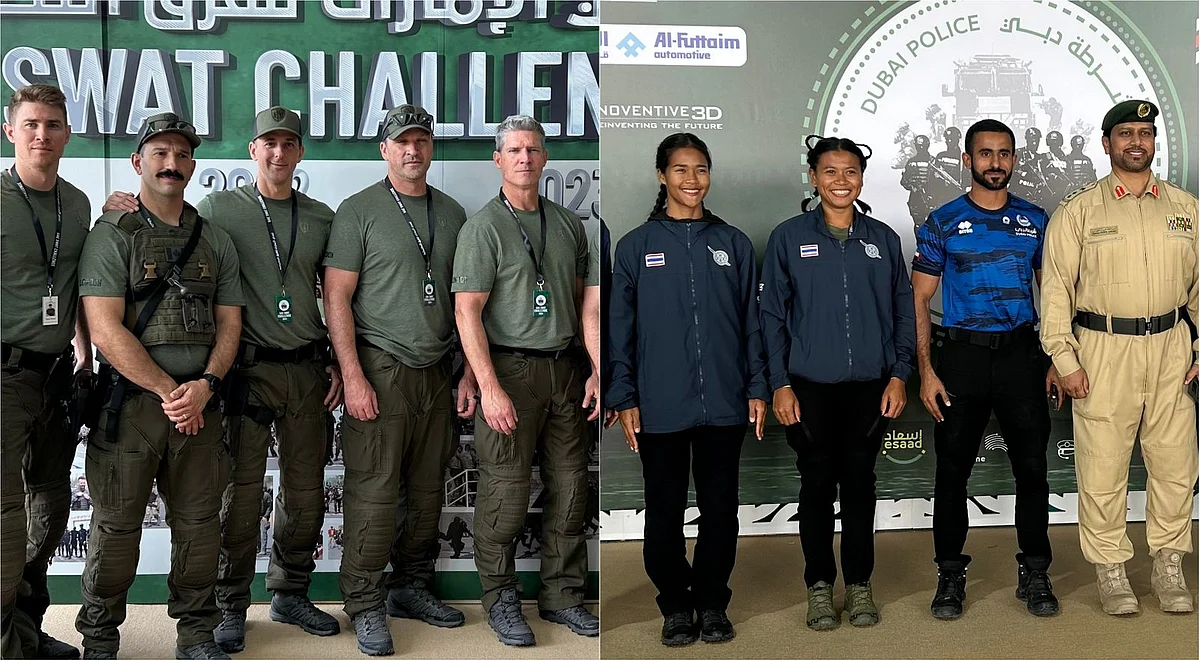 Watch: Police forces gather from across the world for UAE SWAT ...