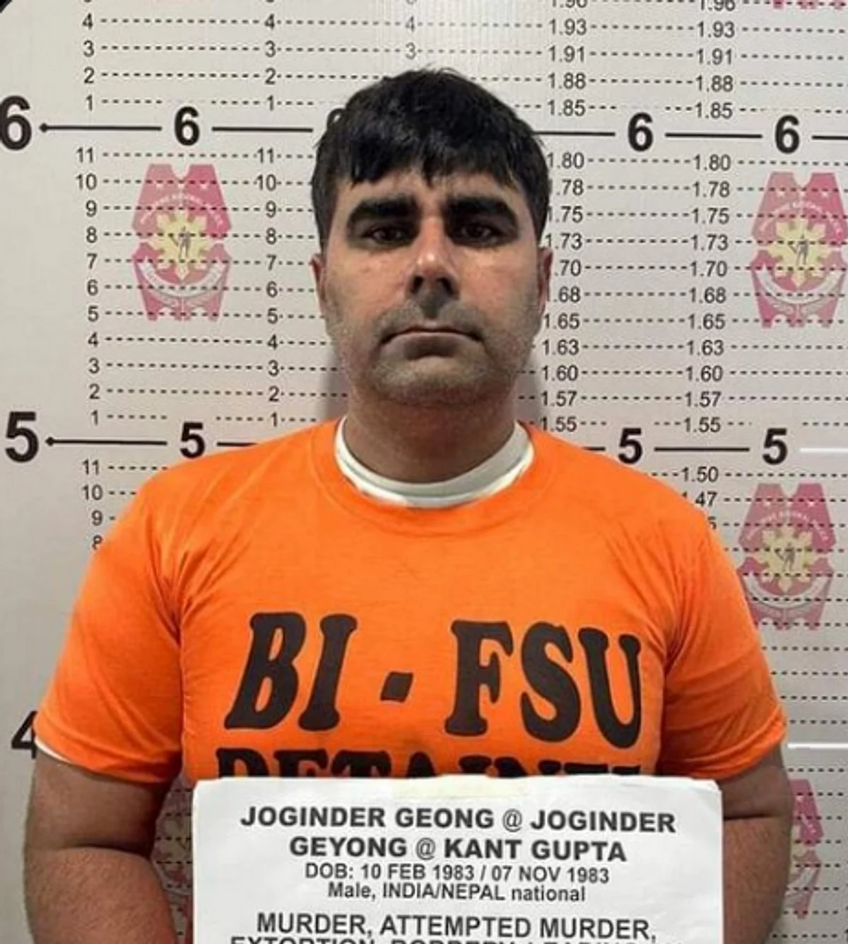 Gangster Joginder Gyong deported from Philippines to India; wanted for ...