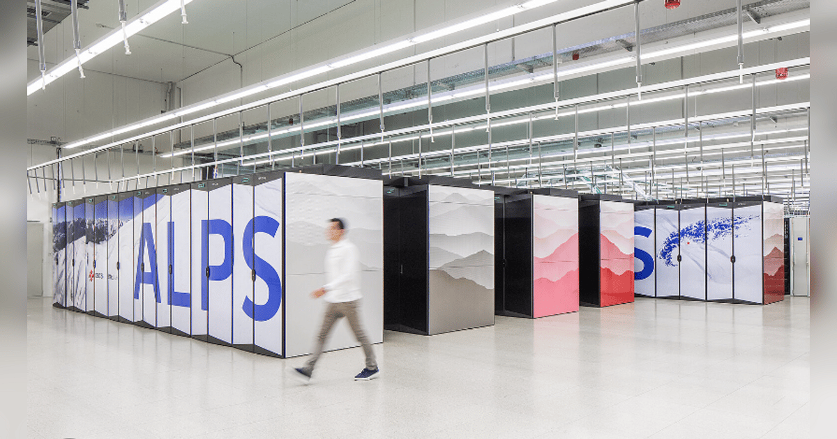 Swiss Unveil Supercomputer Alps With Eye On Ai Khaleej Times