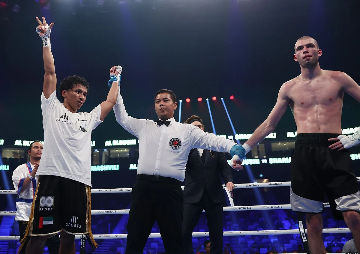 UAE: Emirati boxer makes history, wins first Champion Series fight ...
