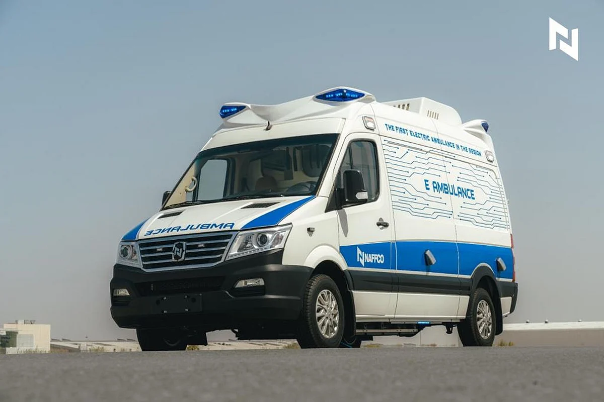 UAE’s first electric ambulance to be introduced at Arab Health ...